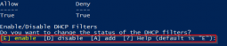 Manage DHCP Filters via PowerShell Script