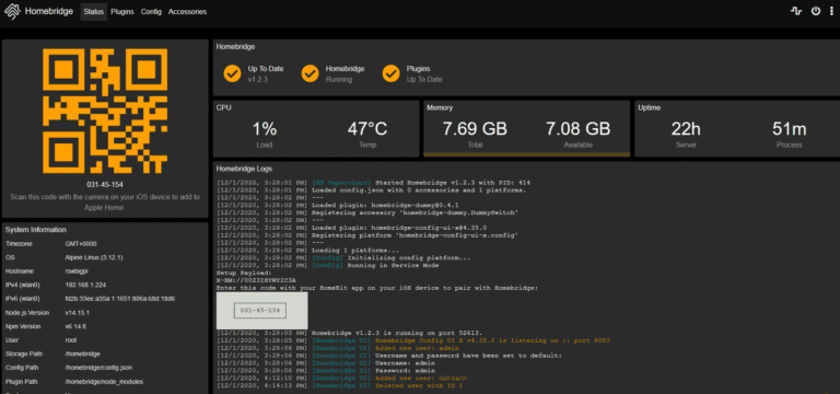 How to configure Homebridge