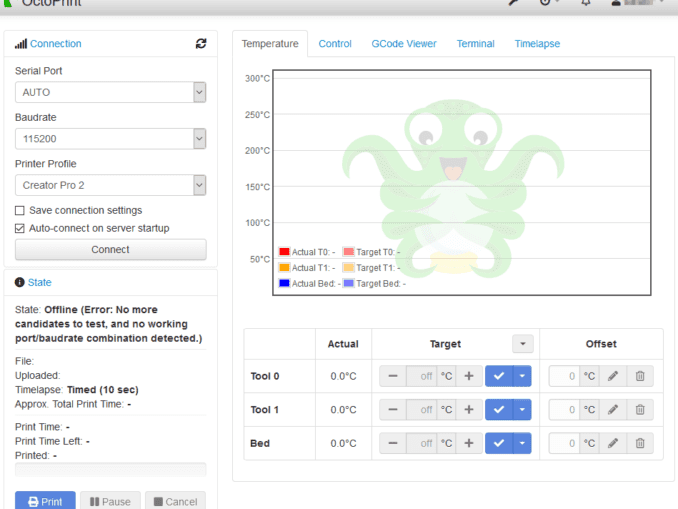 How to setup OctoPrint / OctoPi to work on wi-fi – Tech blog with tips ...