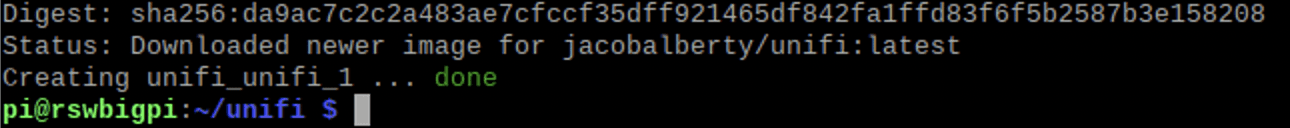 Installing UniFi network controller in a Docker container on a Raspberry Pi